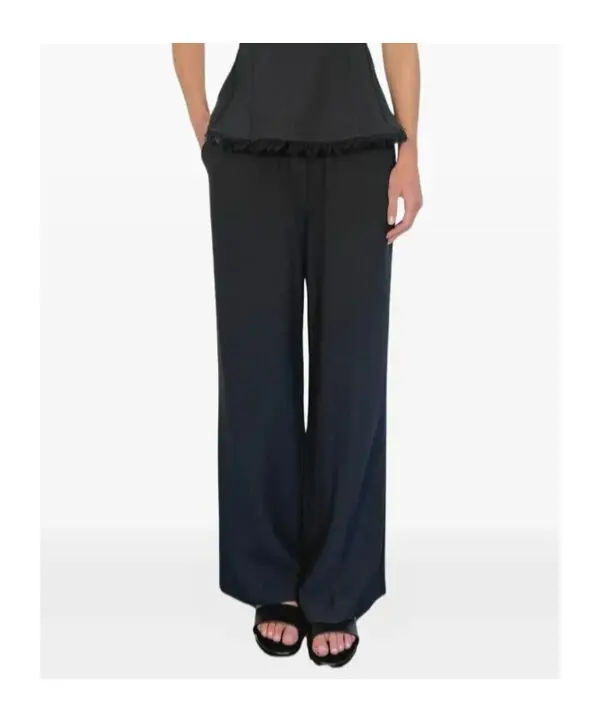 Simkhai Cillian Elasticated-waistband Track Pants - Black