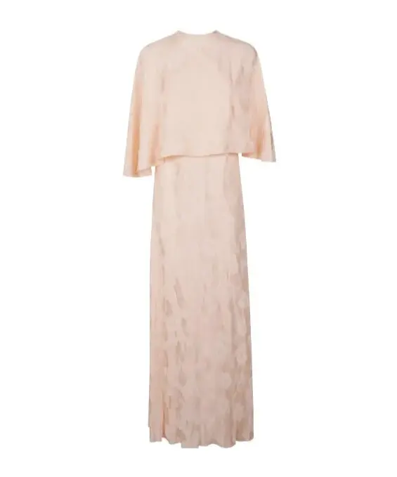FORTE_FORTE Floral-jacquard Maxi Dress