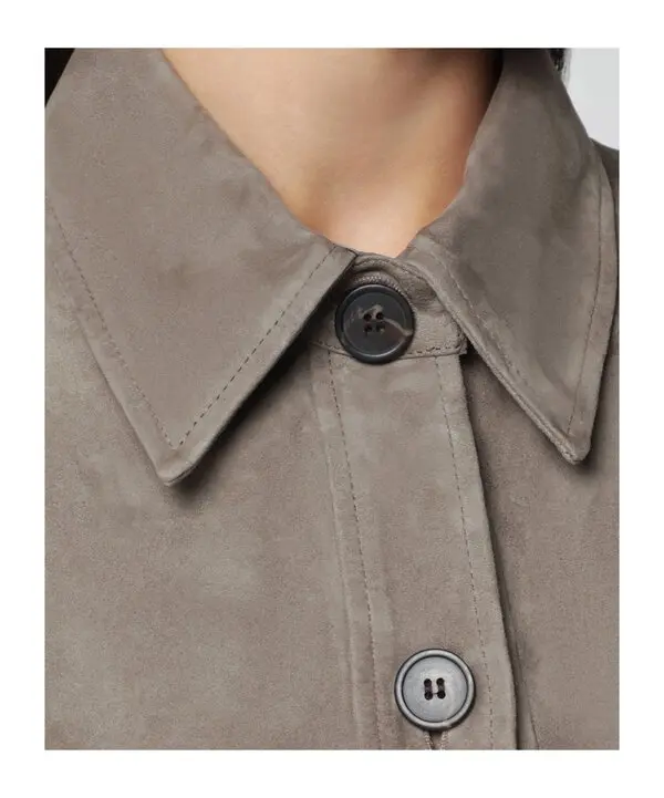 ARMA Kaylee Suede Shirt Jacket