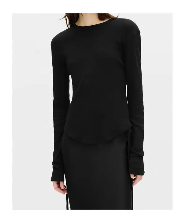ANN DEMEULEMEESTER Dot Wrinkled T-shirt