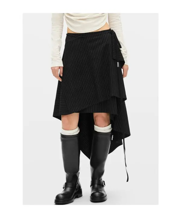 ANN DEMEULEMEESTER Birit Wrap Skirt