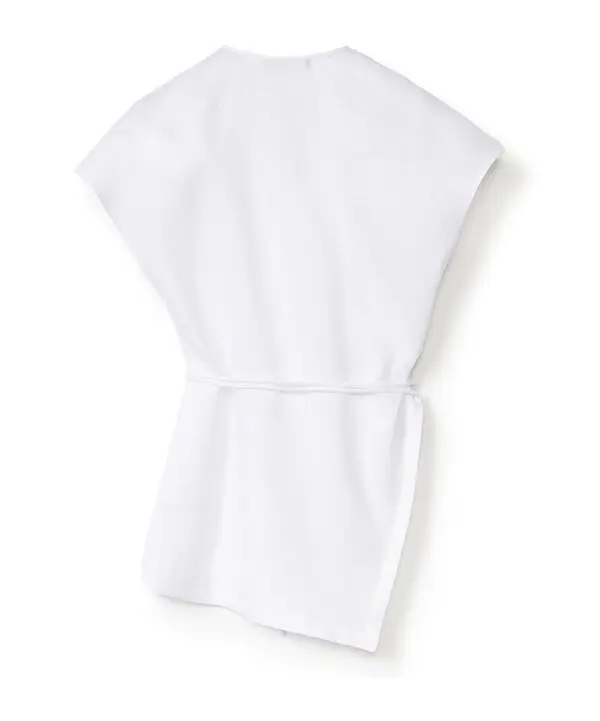 Fabiana Filippi Asymmetrical Wrap Blouse - White