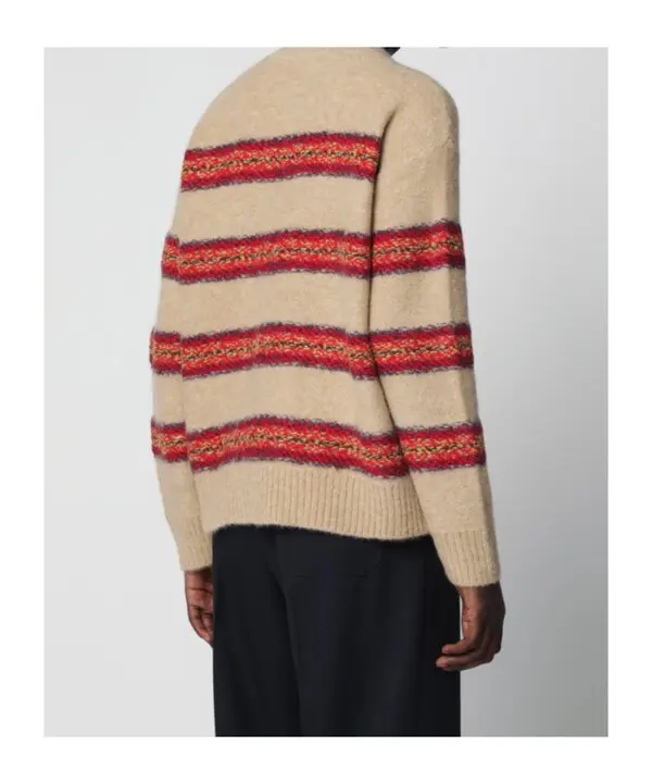 Dries Van Noten Striped Crewneck Jumper