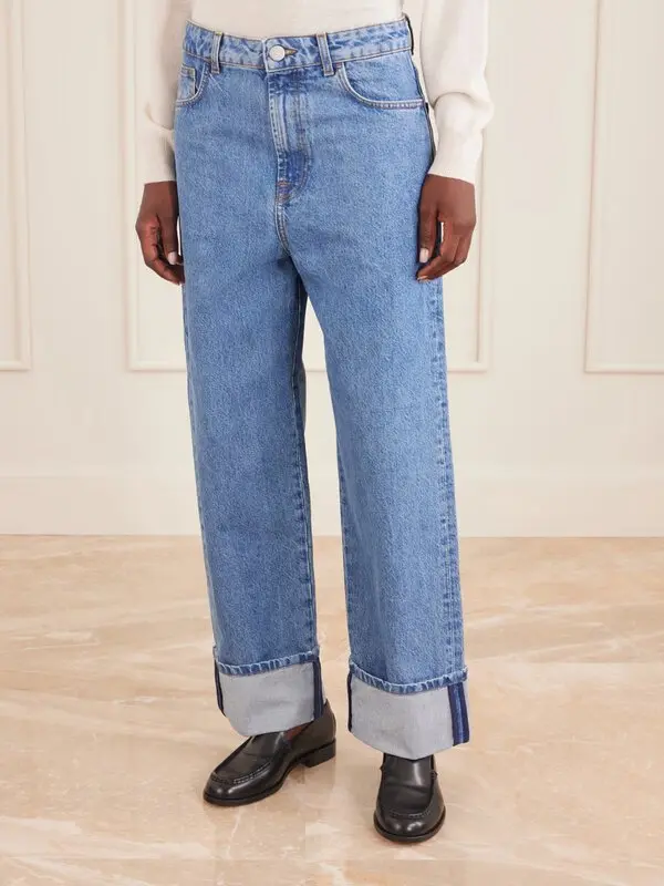 RÓHE Belt Loop Jeans