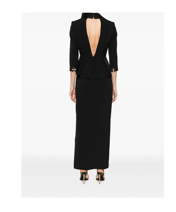 Elisabetta Franchi Long Sleeve Dress