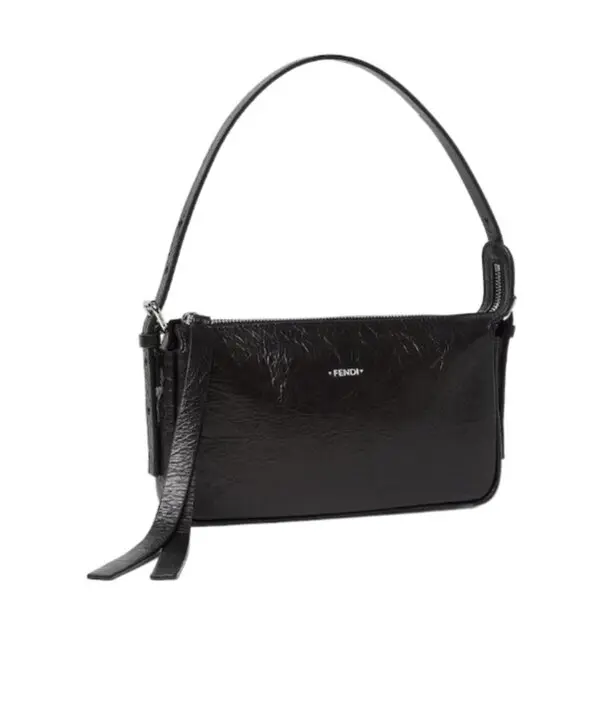 Fendi Crackled Leather Bag