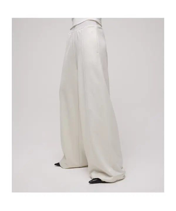 Gucci Wide-leg Pants With Double G Embroidery