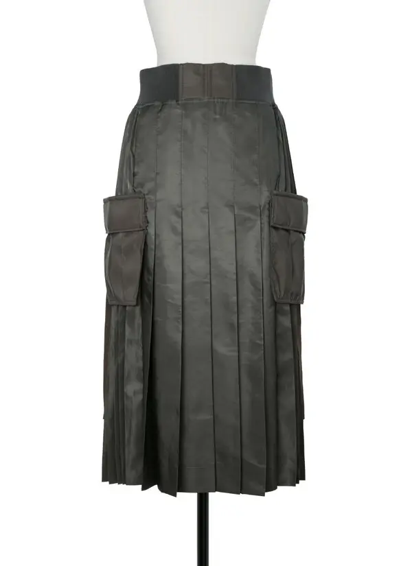 Sacai Nylon Twill Skirt - Black