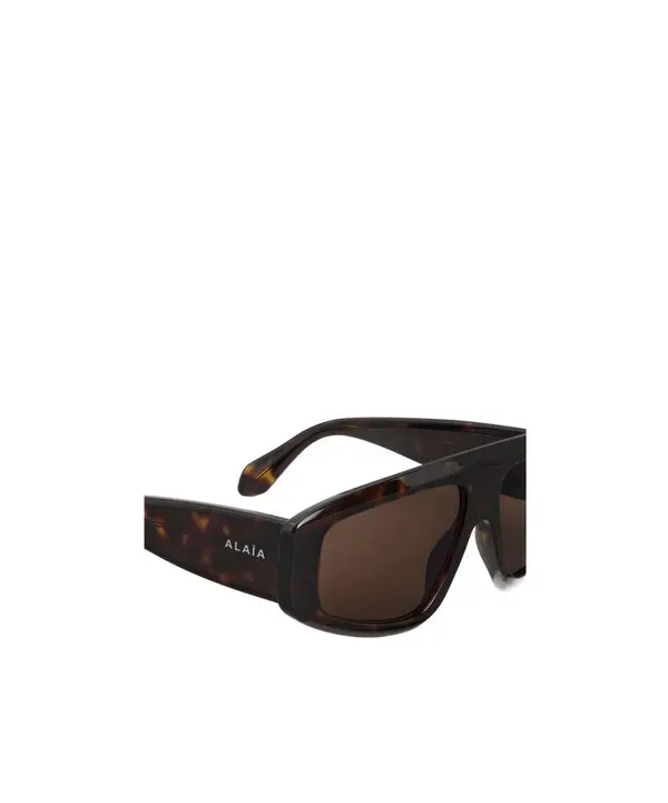 Alaïa Aviator Mask Sunglasses