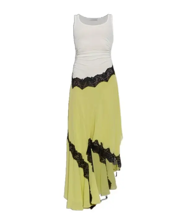 Christopher Esber Sleeveless Dress - Chartreusemulti