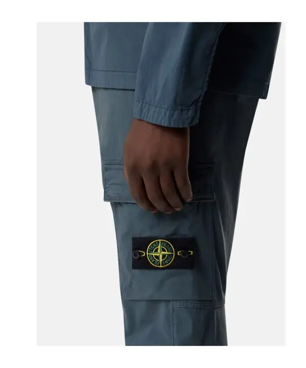 Stone Island Regular-tapered-fit Cargo Trousers