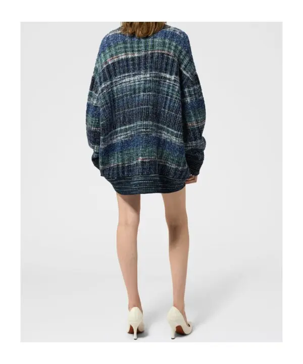 Missoni Oversized Wool-blend Check Cardigan