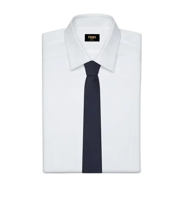 Fendi Ff Silk Tie