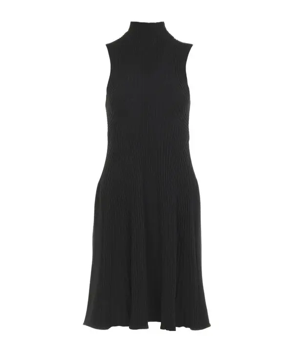 Chloé High-neck Mini Wool Dress