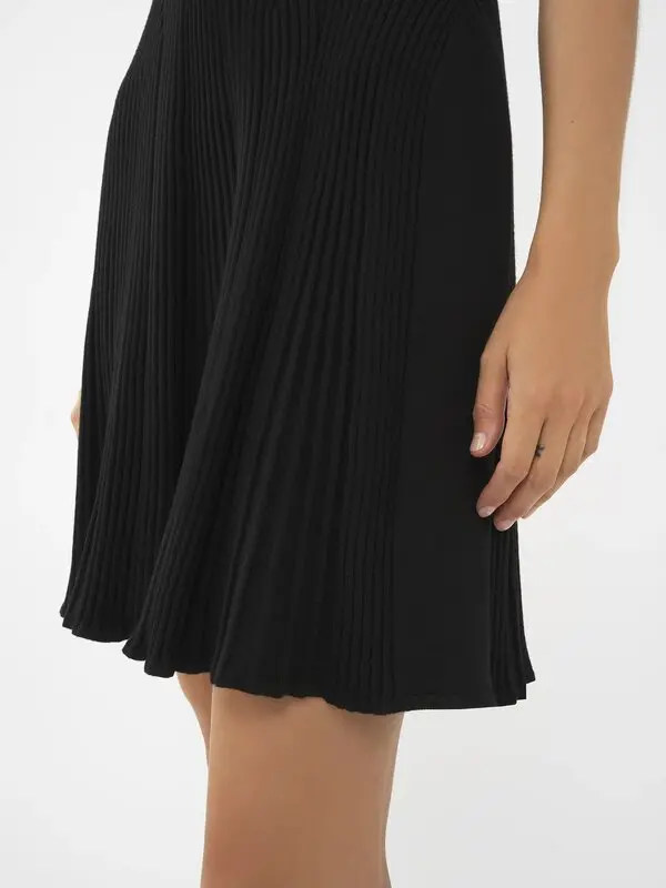 Chloé High-neck Mini Wool Dress