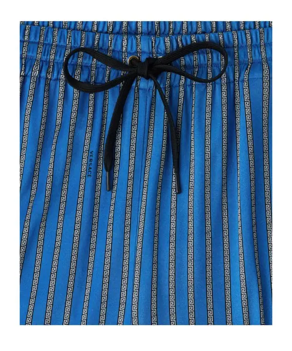 Versace Printed Viscose-jersey Pajama-style Pants