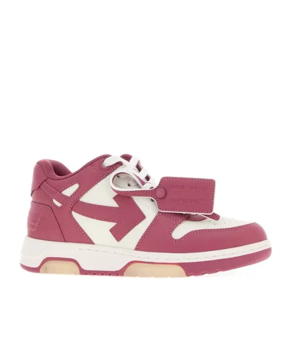 Off-White Round-toe Low-top Casual Shoes