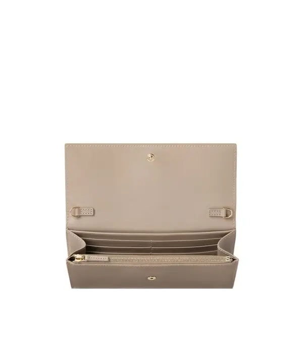 Fendi Ff Continental Chained Wallet