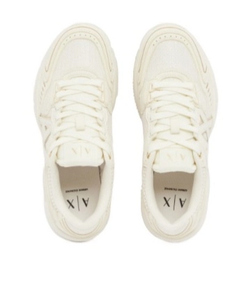 Armani Exchange Logo-patch Panelled Sneakers
