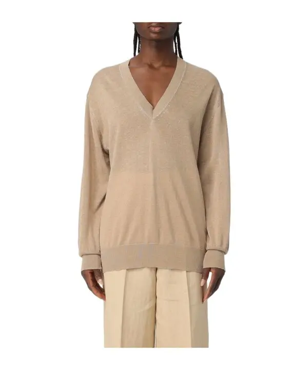 Fabiana Filippi Long-sleeved Sweater - Brown