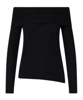Liu Jo Wool Sweater With Bardot Neckline