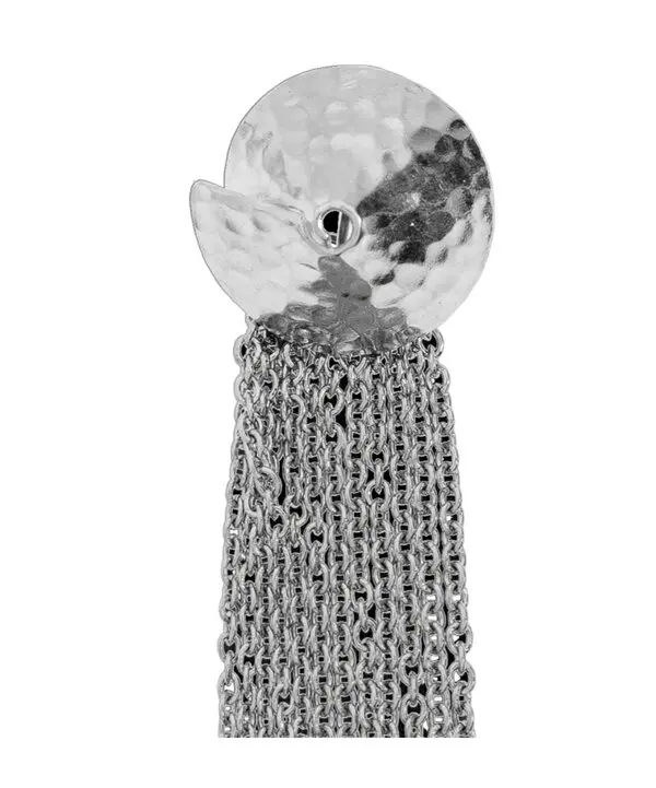 LEMAIRE Chain Tassel Drop Earrings