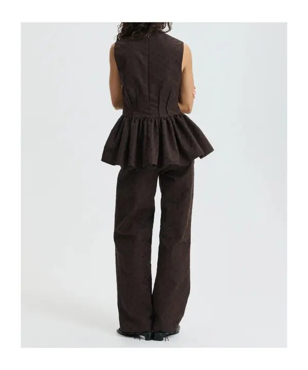 Cecilie Bahnsen Sleeveless Round Neck Top