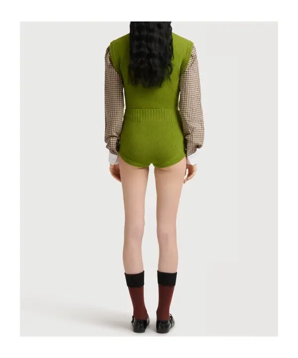 Marni Hand-embroidered Wool-cashmere Briefs
