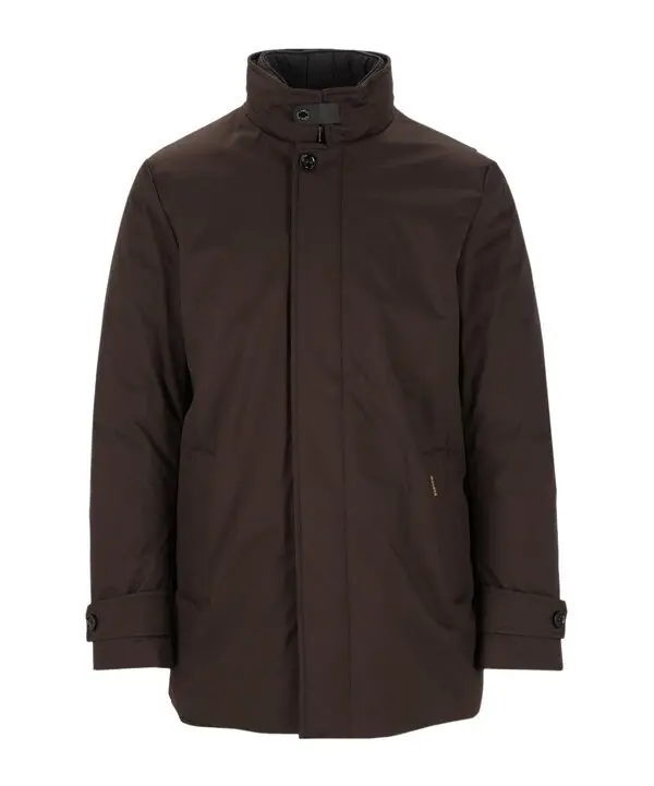 MOORER Long Sleeve High Neck Jacket