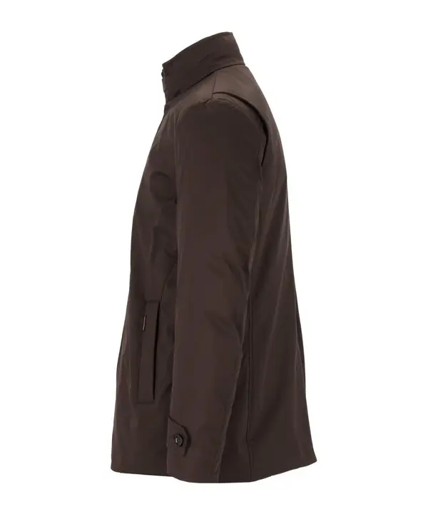MOORER Long Sleeve High Neck Jacket
