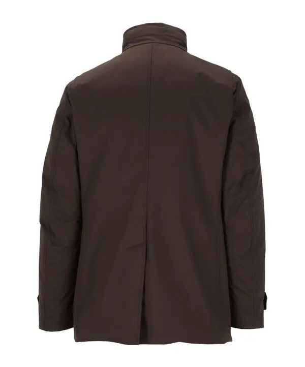 MOORER Long Sleeve High Neck Jacket