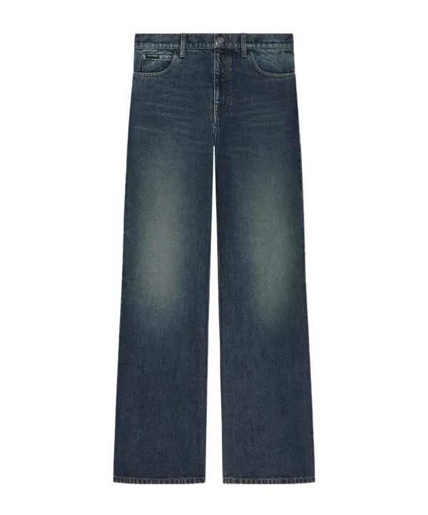 COURREGES Belt Loop Jeans