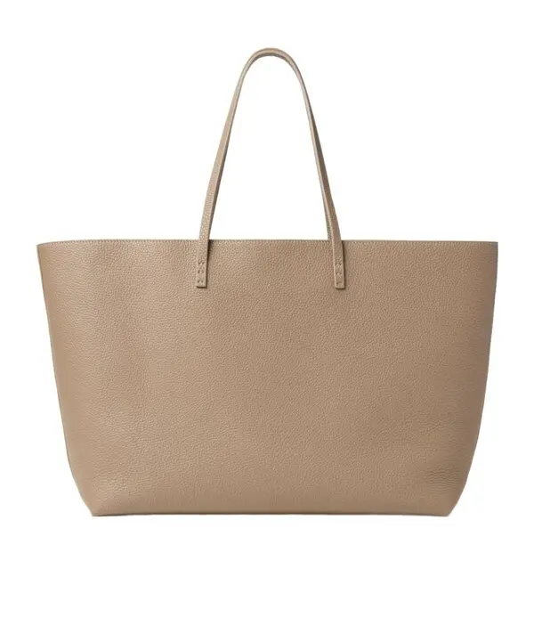 Fendi Medium Roll Cuoio Romano Leather Shopper