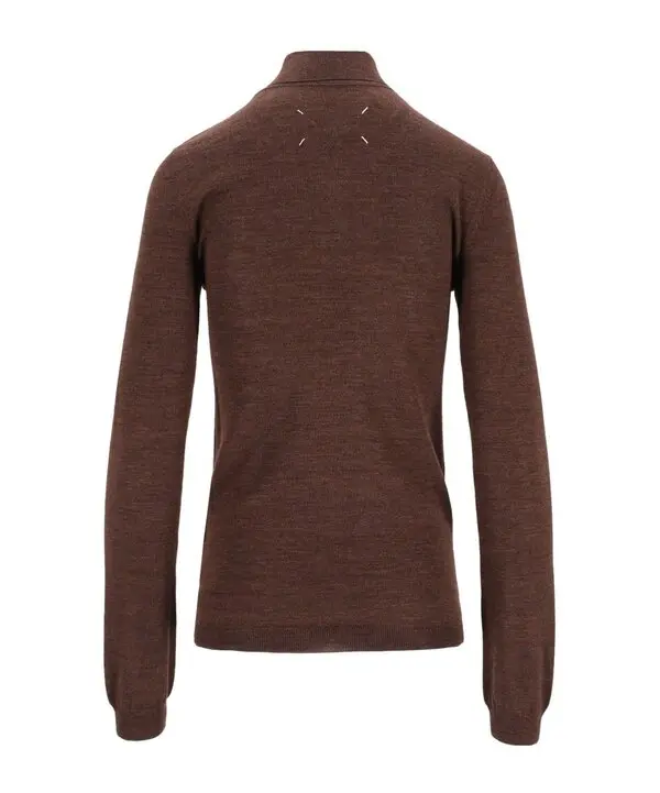 MAISON MARGIELA Long-sleeve High-neck Top