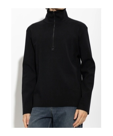 COURREGES Stand-up Collar Knitwear
