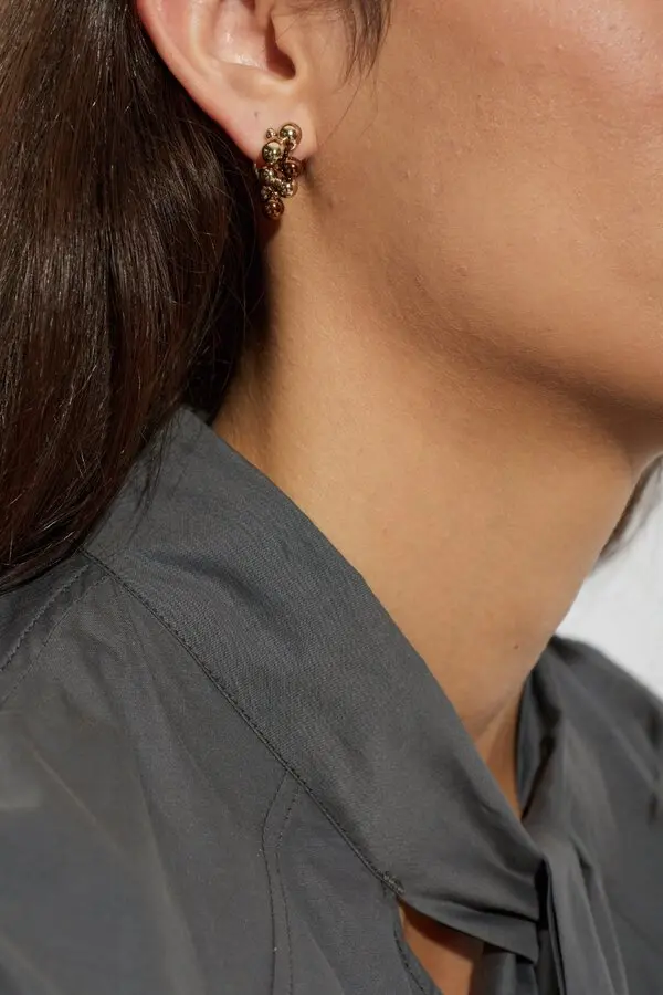 LEMAIRE Circular 3d-style Earrings