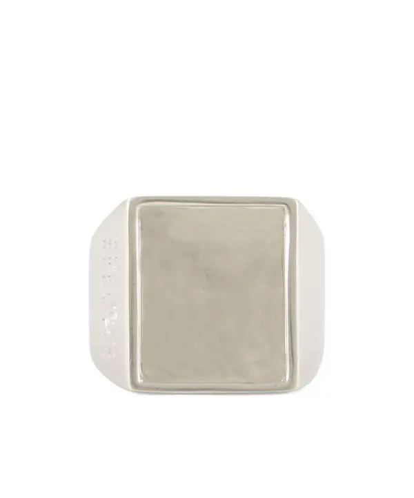 MAISON MARGIELA Numeric Brass Ring - Silver