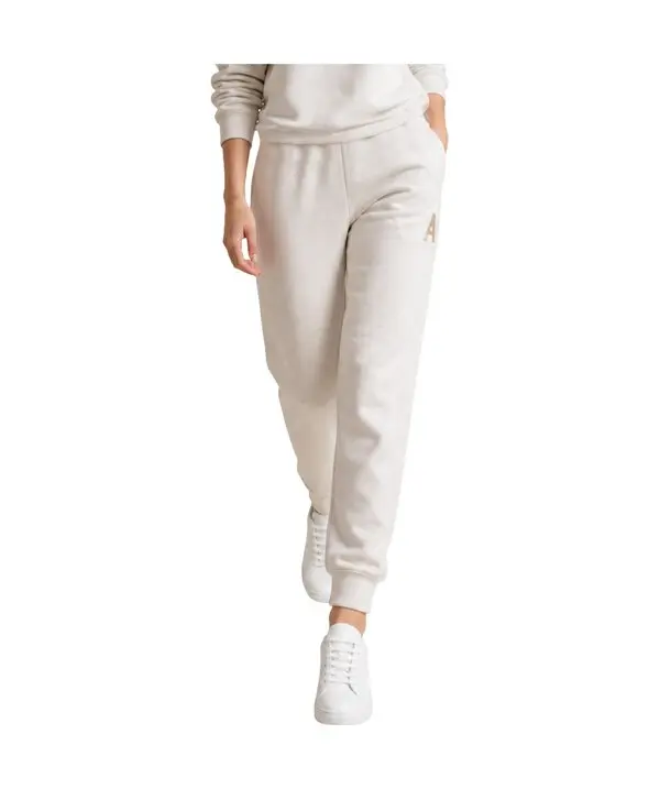 Armani Exchange Elastic Waist Casual Pants