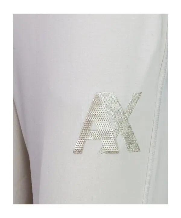 Armani Exchange Elastic Waist Casual Pants