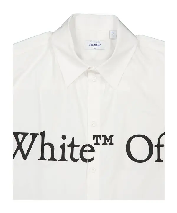 Off-White Bookish Scarf Poplin Shirt