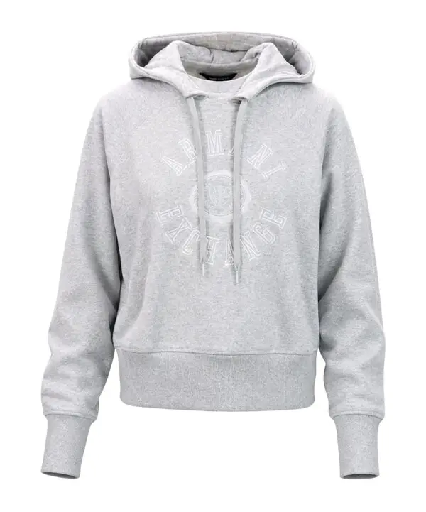 Armani Exchange Long-sleeved Hooded Sweatshirt