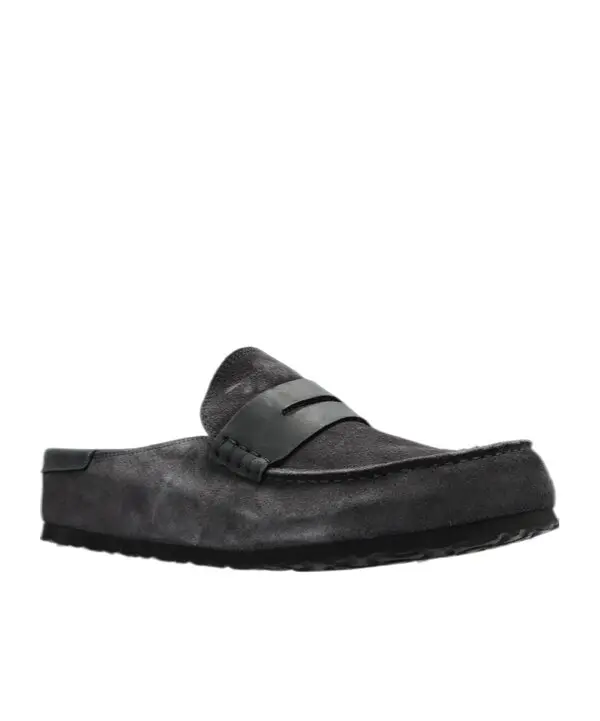 BIRKENSTOCK Round-toe Slip-on Slides