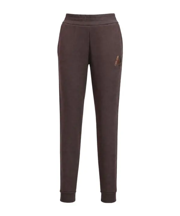 Armani Exchange Elastic Waist Casual Pants - Black