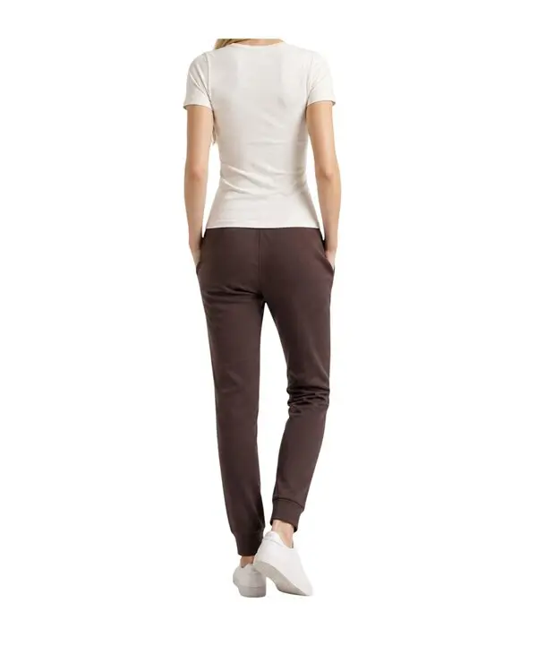 Armani Exchange Elastic Waist Casual Pants