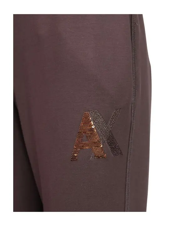 Armani Exchange Elastic Waist Casual Pants