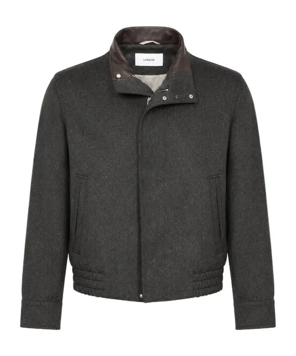 LARDINI Stand-collar Bomber Jacket