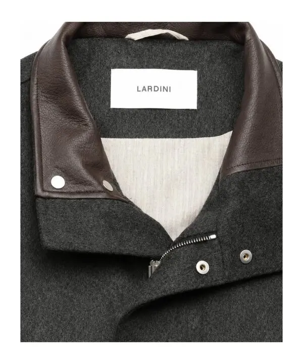 LARDINI Stand-collar Bomber Jacket
