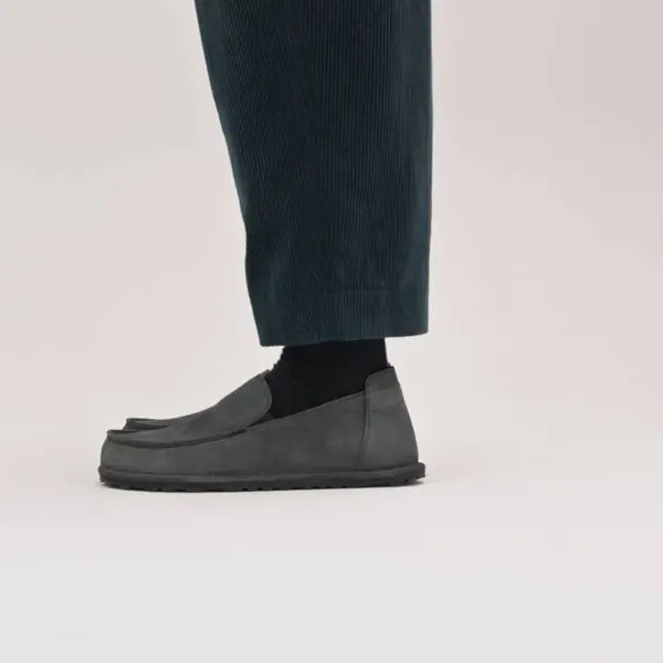 BIRKENSTOCK Utti Slip On Suede Leather