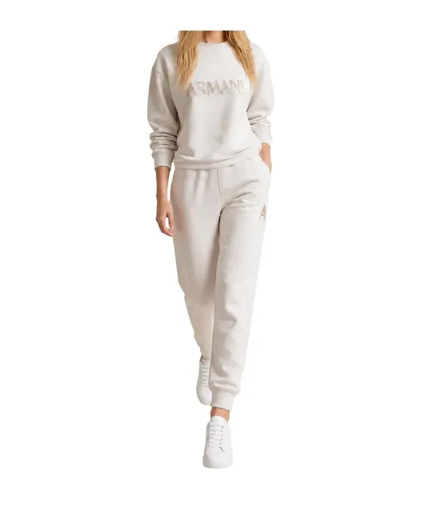 Armani Exchange Long-sleeved Crew Neck Sweatshirt