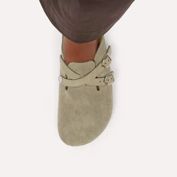 BIRKENSTOCK Buckle-fastening Crossover-strap Sandals